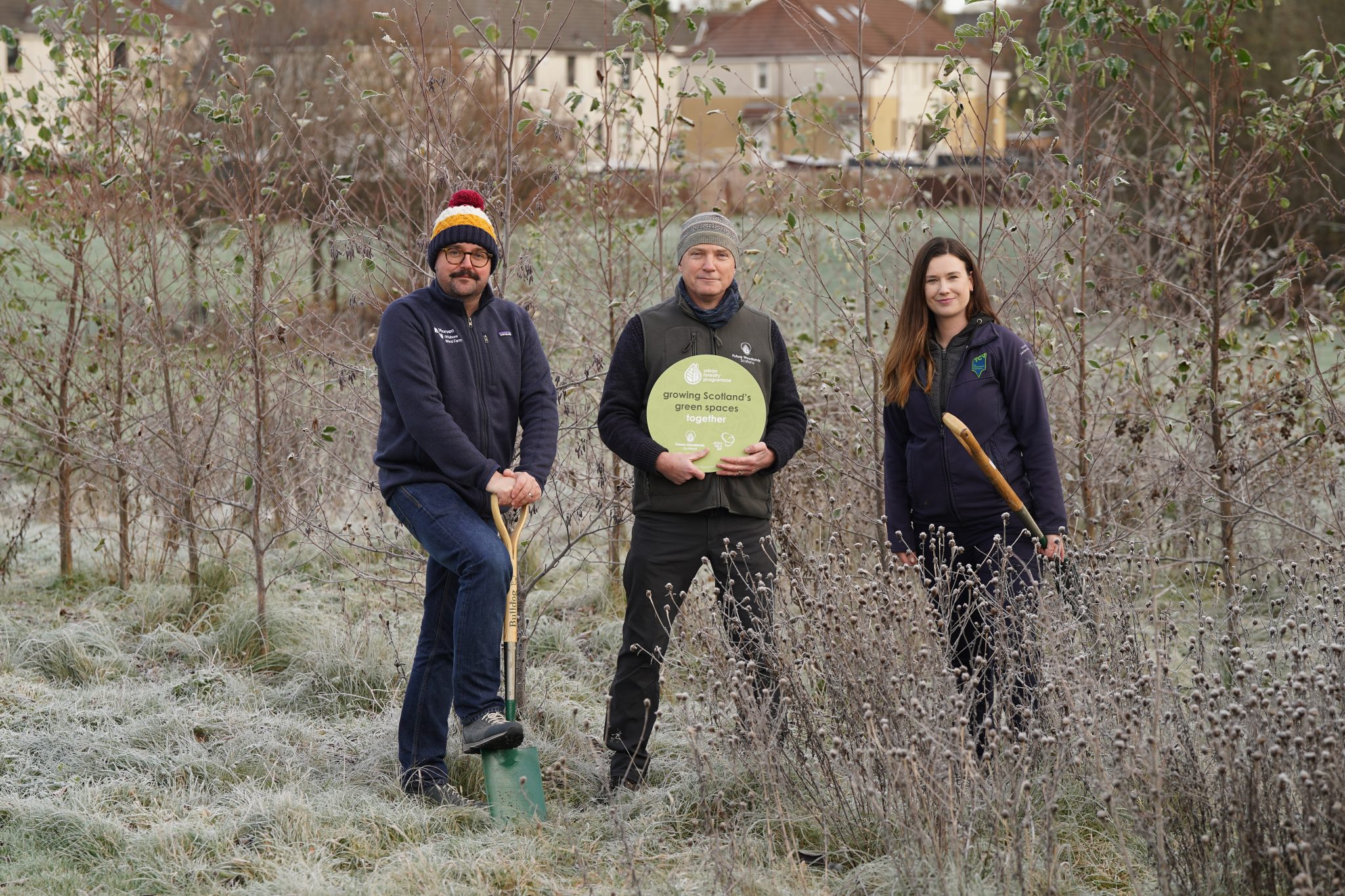 Project in action: Planting 200 trees in Stirling - Future Woodlands ...